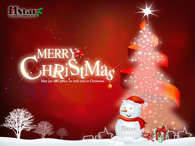 晨星半導體 祝您聖誕快樂